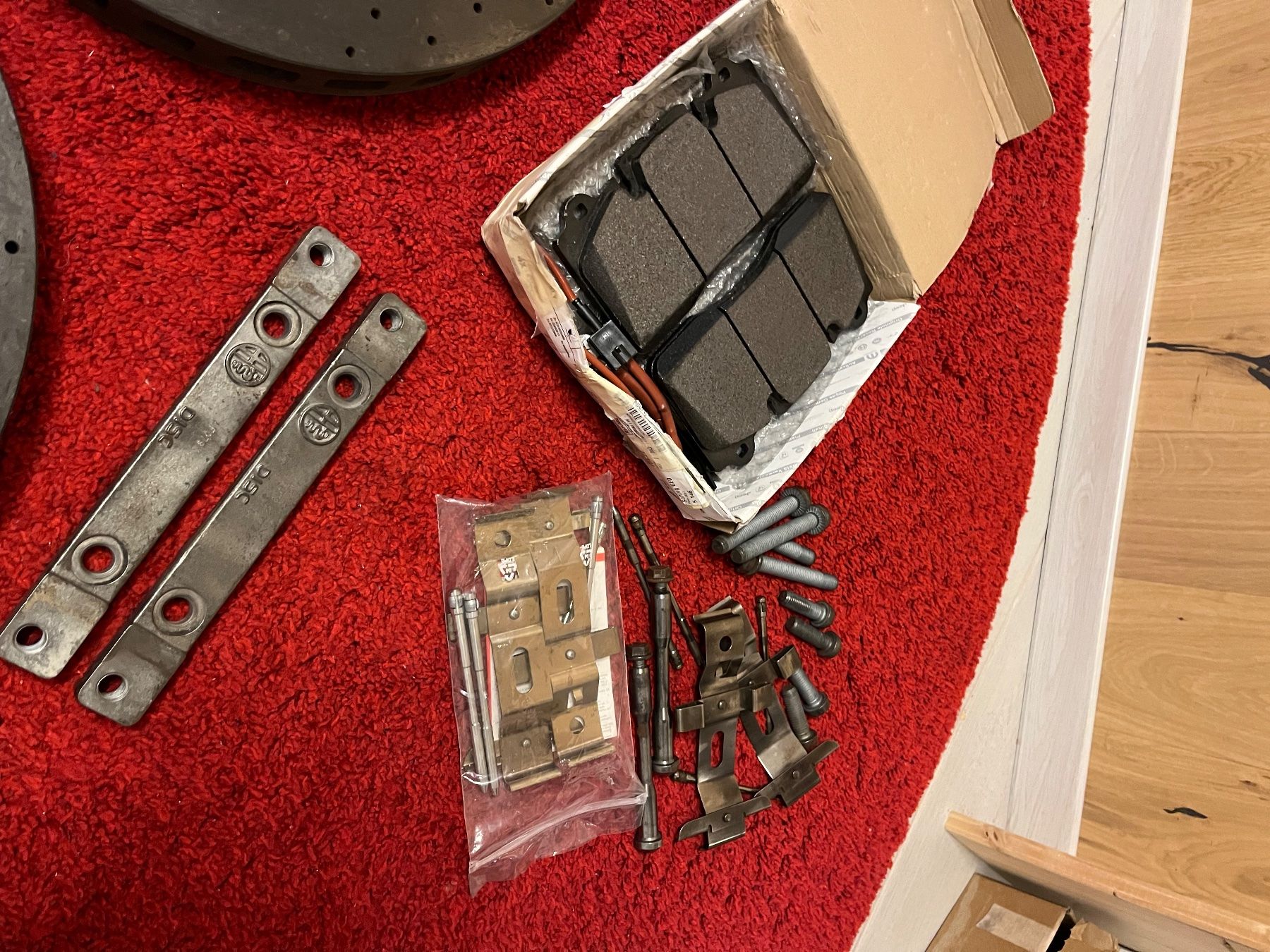 Front brakes CCB Brembo Giulia Stelvio Quadrifoglio Ferrari (Neu ...