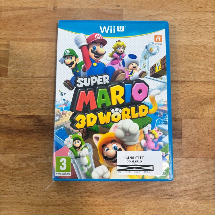 Super Mario 3D World - Wii U (Gebraucht) in Lausanne für CHF 14.9 – mit ...