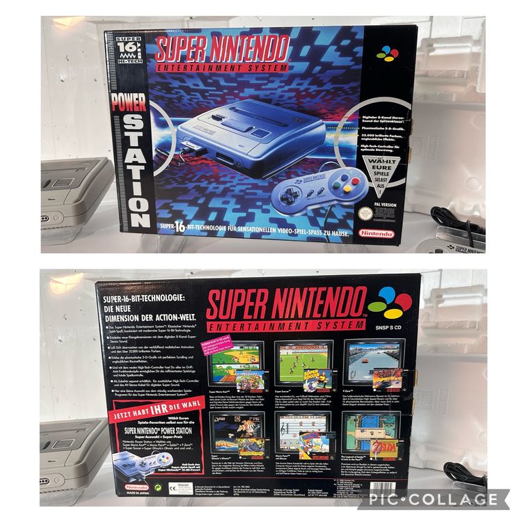 Nintendo Snes Small funktioniert einwandfrei mit Ovp ab 1.- (Gebraucht ...