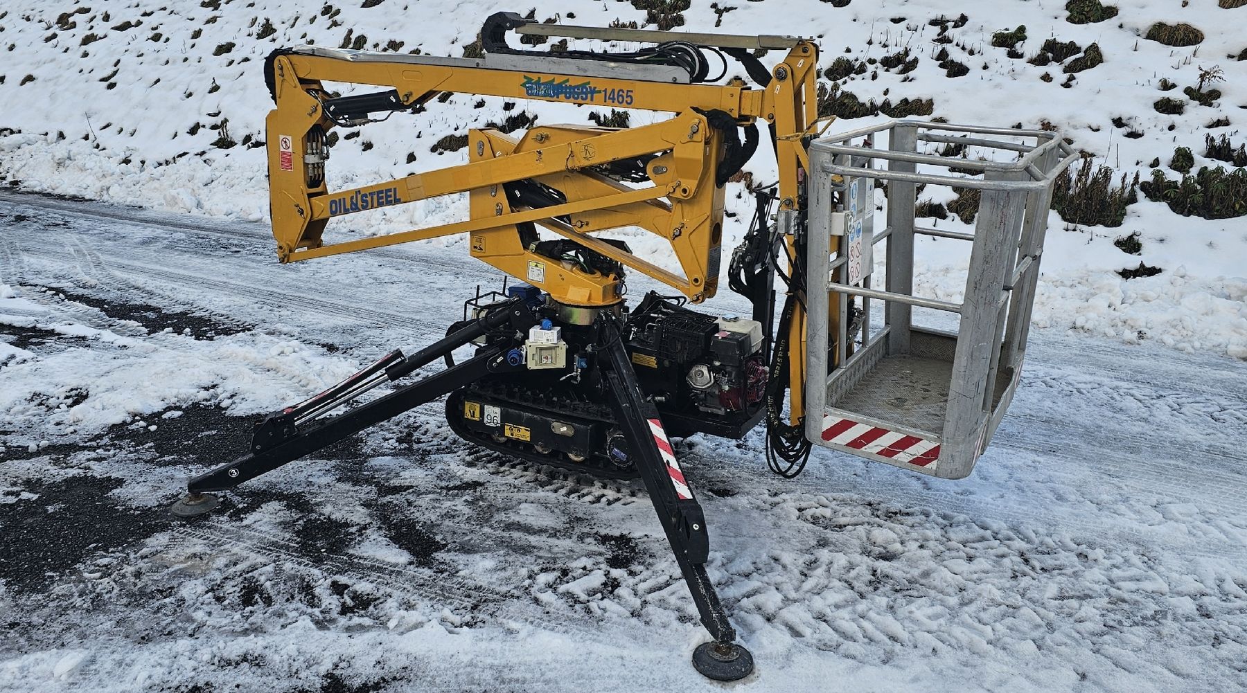 Oil & Steel Octopussy 1465 Arbeitsbühne, Hebebühne, Raupen (Gebraucht ...