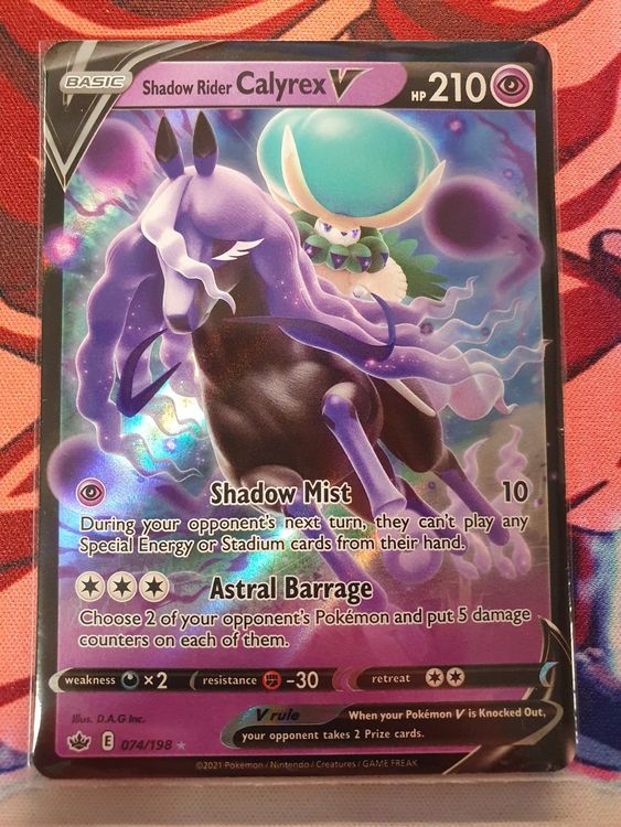 Pokémon - Shadow Rider Calyrex V ab 5.- | Kaufen auf Ricardo