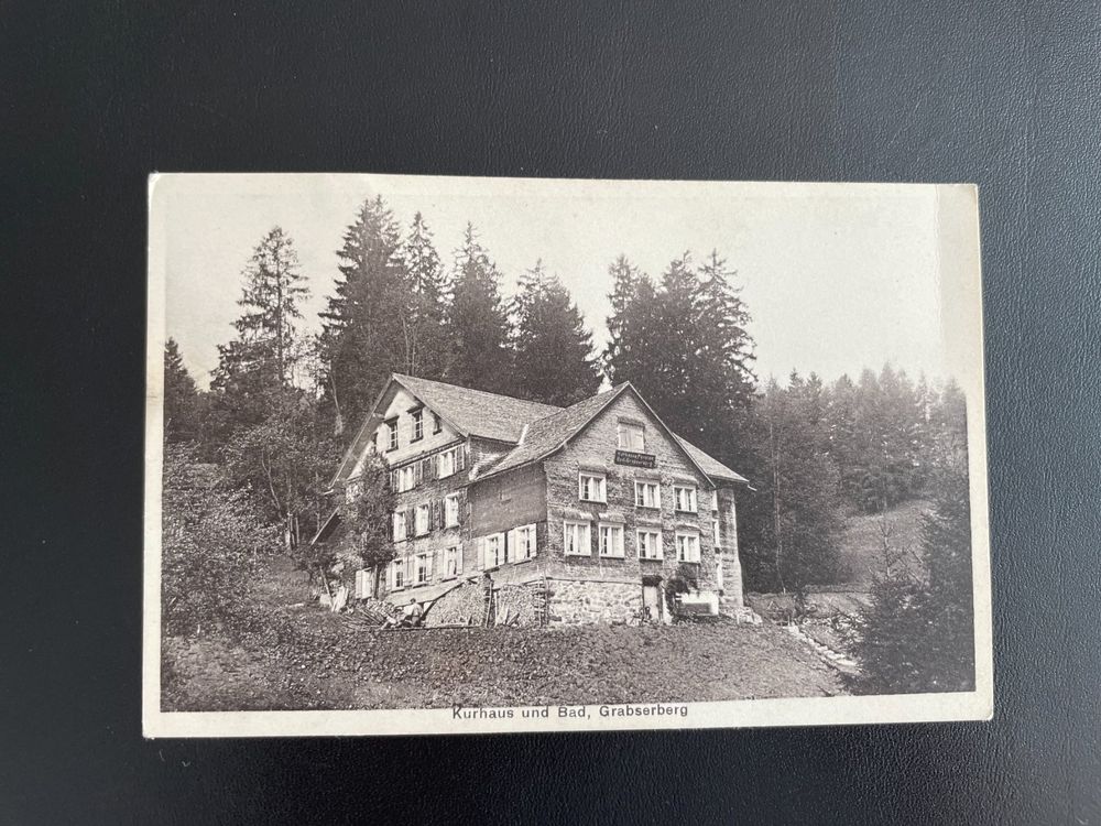 AK SG Kurhaus und Bad Grabserberg, Grabs, Buchs, Werdenberg (Gebraucht) in Thal für CHF 7 – mit ...