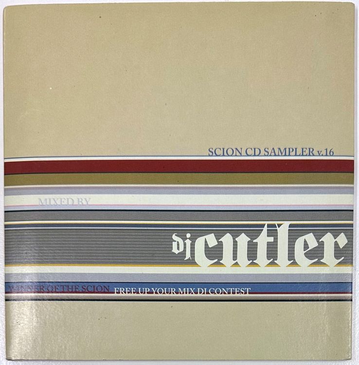 DJ Cutler – Scion CD Sampler V.16 (Gebraucht) in Martigny für CHF 7 ...