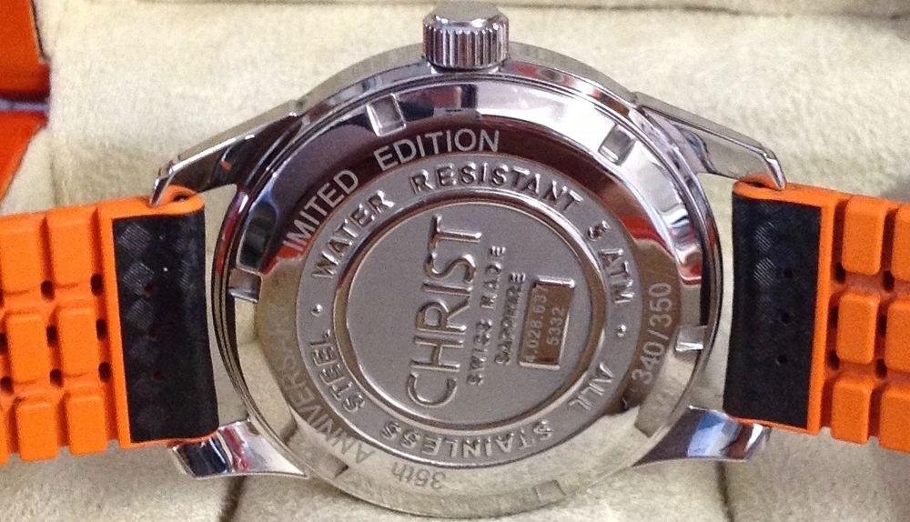 CHRIST swiss-made Herrenuhr 43 mm ( Neue Preise : 395 CHF ) (Gebraucht ...