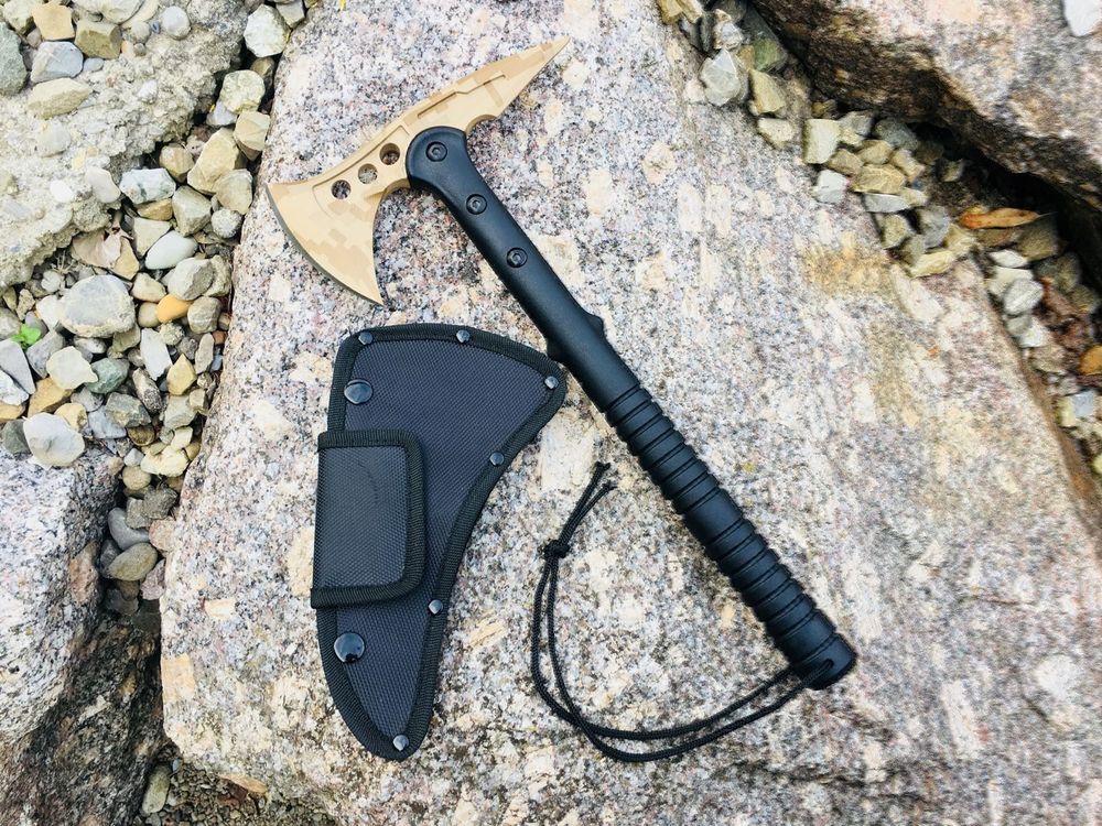 Outdoor AXT Messer GOLD Camouflage 38cm (Neu und originalverpackt) in ...