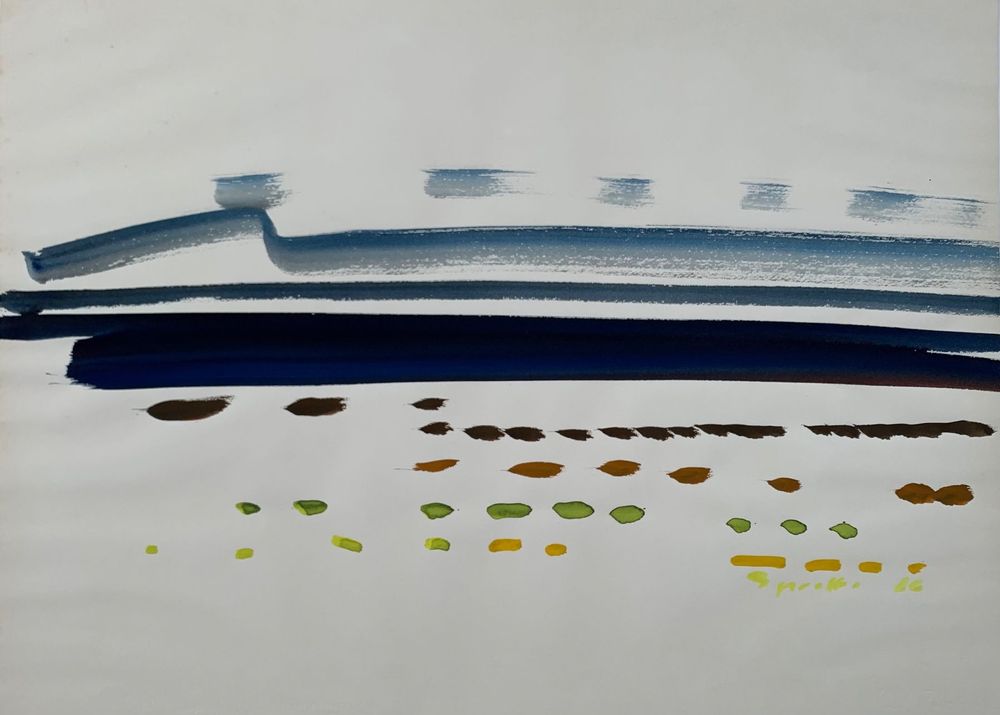 Siegward Sprotte grosses Aquarell (Gebraucht) in für CHF 1020 – mit ...