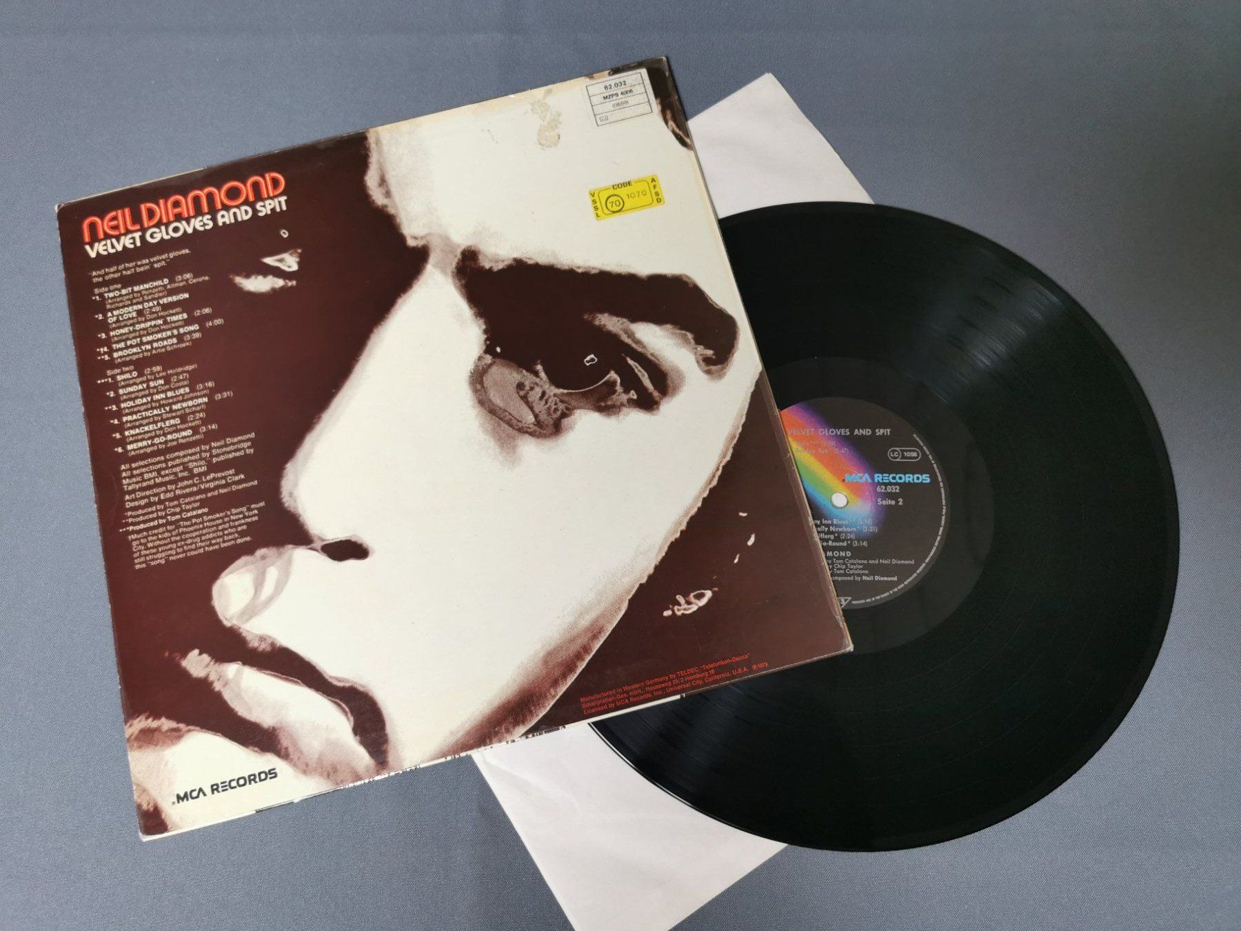 Neil Diamond – Velvet Gloves And Spit - VERSAND (Gebraucht) in ...