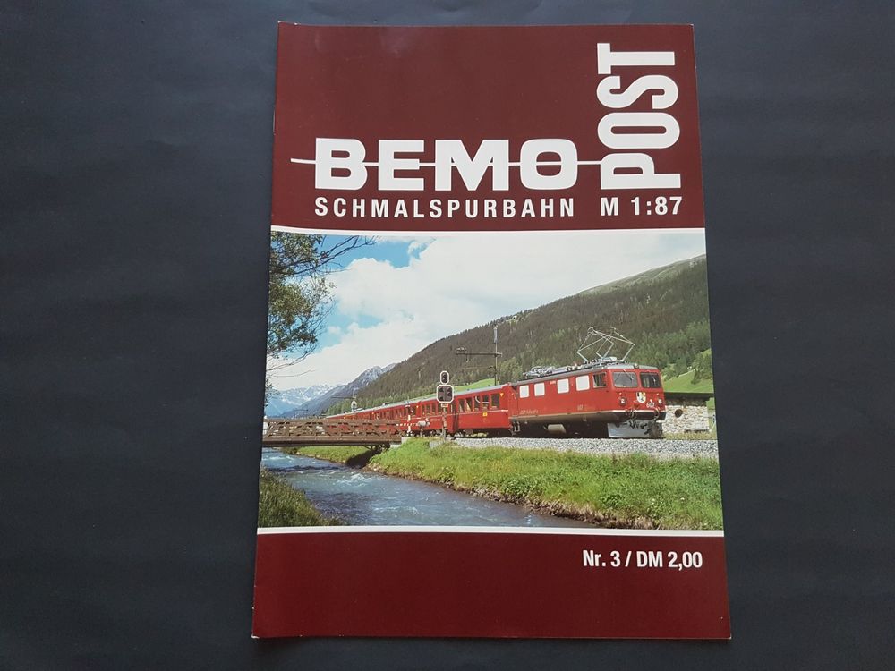 BEMO Post, Schmalspurbahn M 1:87, Nr. 3, 1992, RHB Ge 4/4 I (Neu (gemäss Beschreibung)) in ...