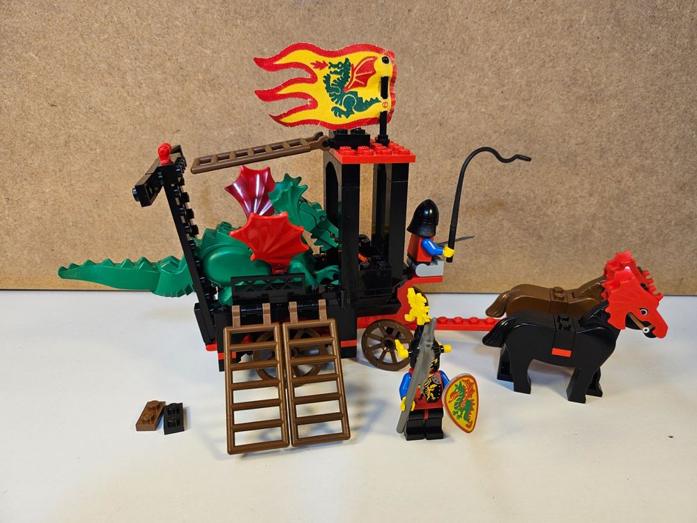 Lego Set 6056, Dragon Wagon Jahr 1993 komplett, Ritter (Gebraucht) in ...