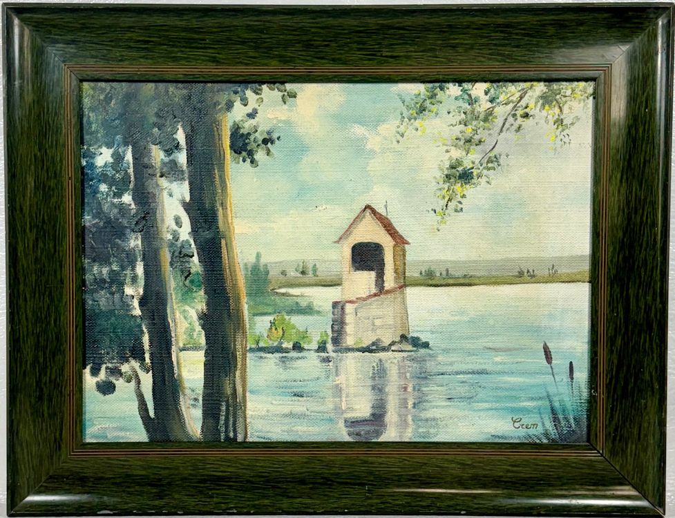 Alte See Ansicht Gemälde unleserlich Signiert (Gebraucht) in Root für CHF 10 – mit Lieferung auf ...