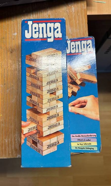 Jenga Spiel (Gebraucht) in Villmergen für CHF 15 – nur Abholung auf Ricardo kaufen