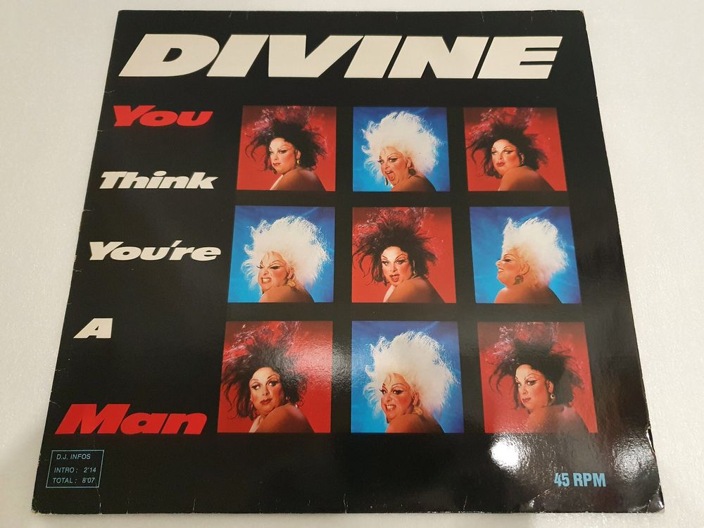 Divine – You Think You're A Man (Maxi, Hi NRG, Electronic) (Gebraucht ...