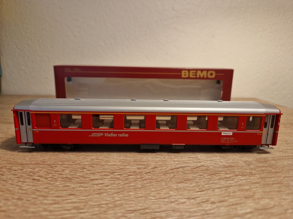 Bemo 3252 123 Personenwagen 1.Kl Viafier Retica H0m OVP NEU | Kaufen ...