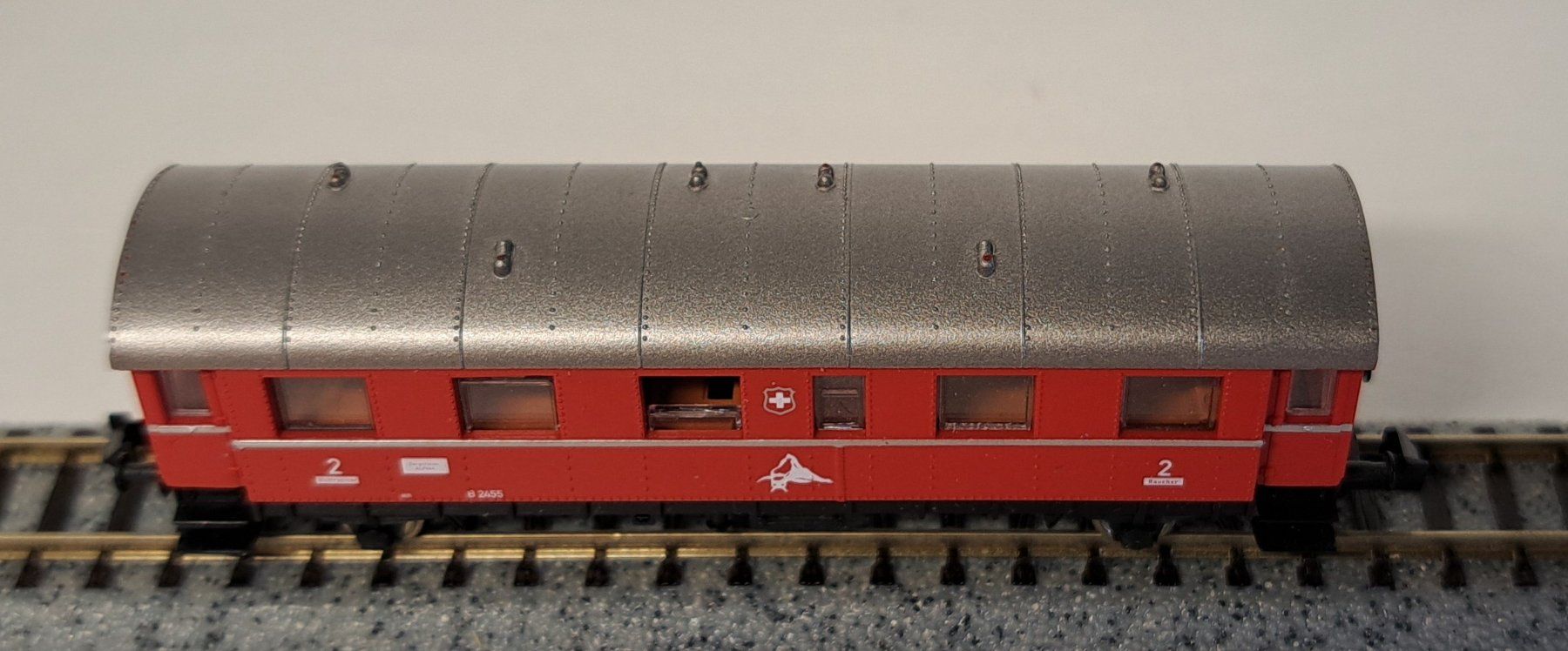 Zermatt Bahn Bergstation Alpina Spur N Fleischmann ohne OVP (Gebraucht ...