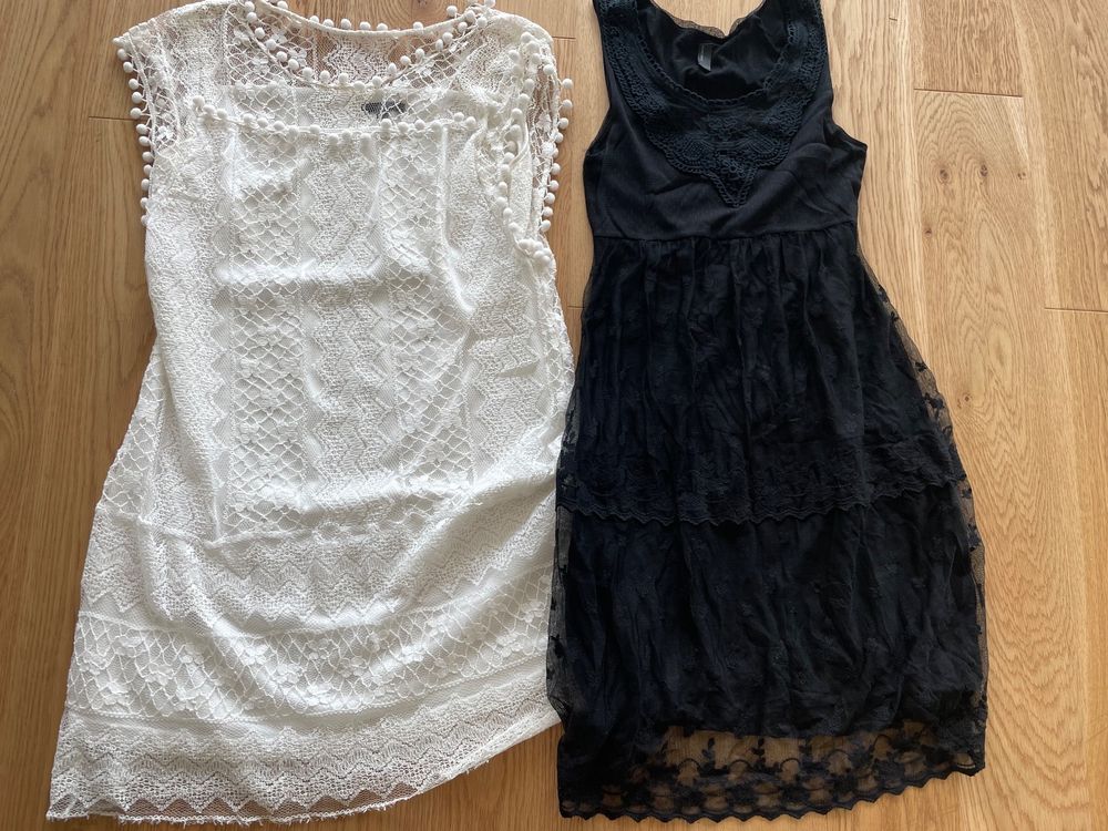 Zwei schöne Kleider mit spitze S (Gebraucht) in St. Gallen für CHF 15 ...