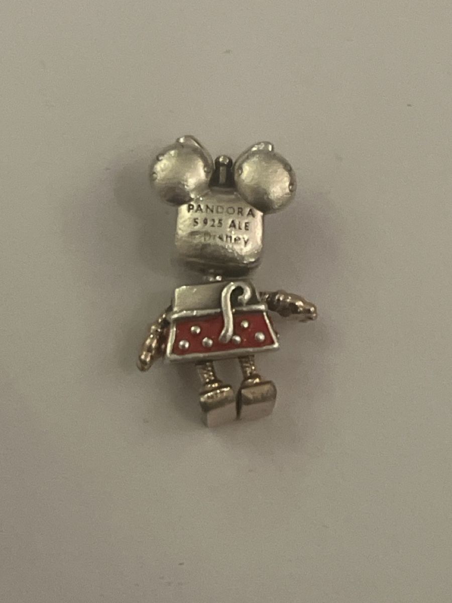 Pandora Disney Minnie Maus Charm, 925 Silber, Top Zustand! ( (Gebraucht ...