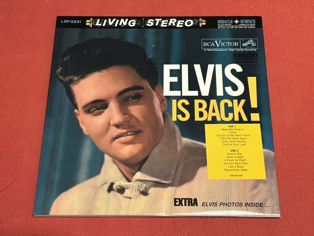 Elvis Is Back ! Vinyl Album (Gebraucht) in Schötz für CHF 28 – mit ...