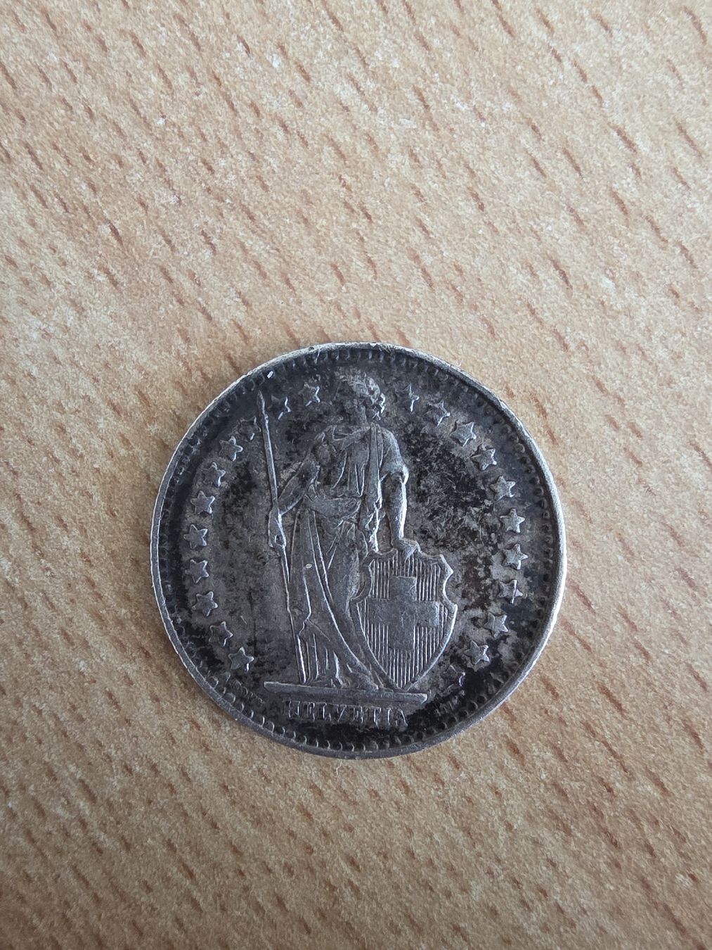 1 franc suisse 1937, en argent (D'occasion) à Chavannes-Renens pour CHF ...