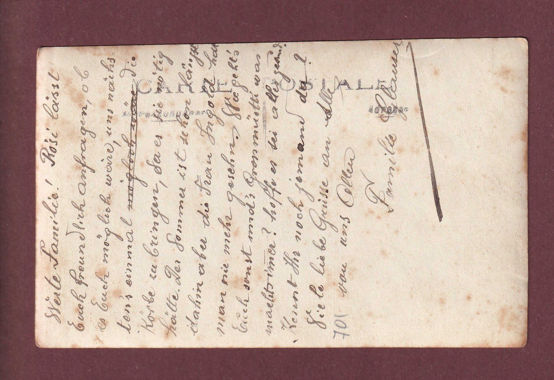 Foto - BAUERNHAUS und Familie (D'occasion) à Pully pour CHF 8 – avec ...