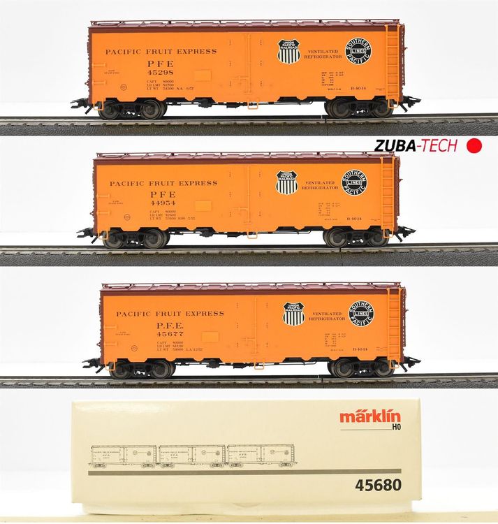 Märklin 45680 BoxCar-Set PFE/SP/UP H0 WS mit OVP | Kaufen auf Ricardo