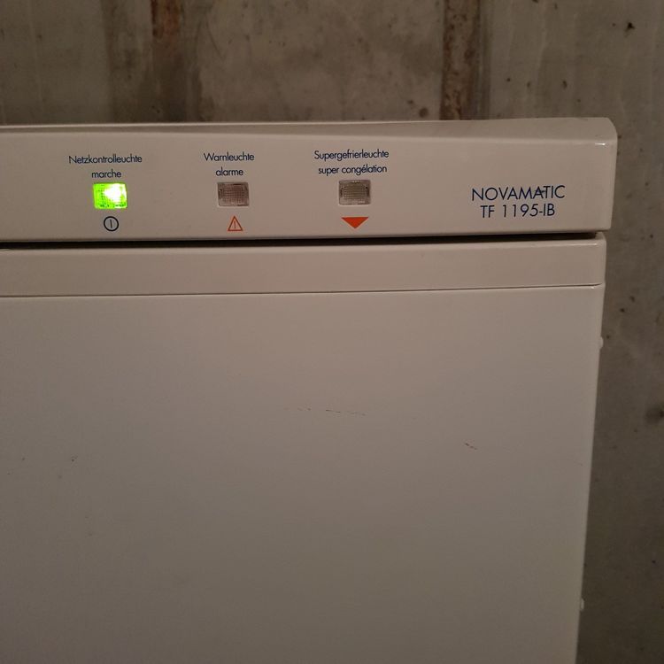 Gefrierschrank Novamatic TF 1195.2-IB | Kaufen auf Ricardo