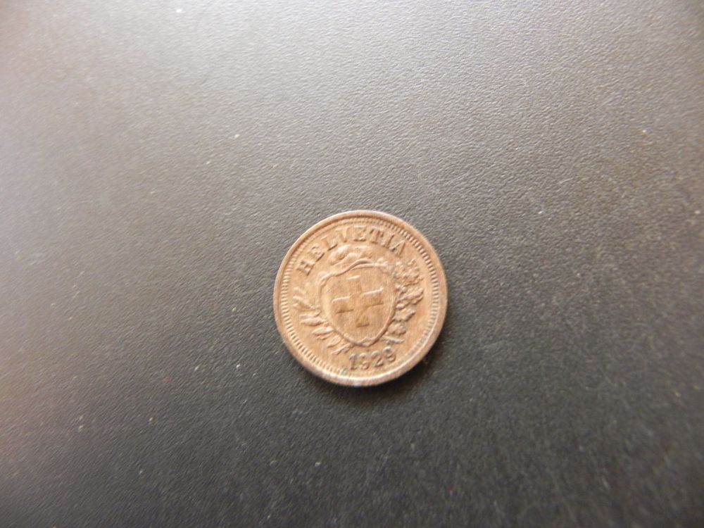 Schweiz 1 Rappen 1929 B (Gebraucht) in Biel/Bienne für CHF 0.5 – mit Lieferung auf Ricardo kaufen