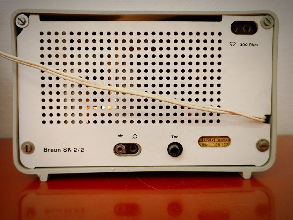 Röhrenradio Braun SK 2/2 funktionsfähig mit Klinken-Eingang (Gebraucht ...
