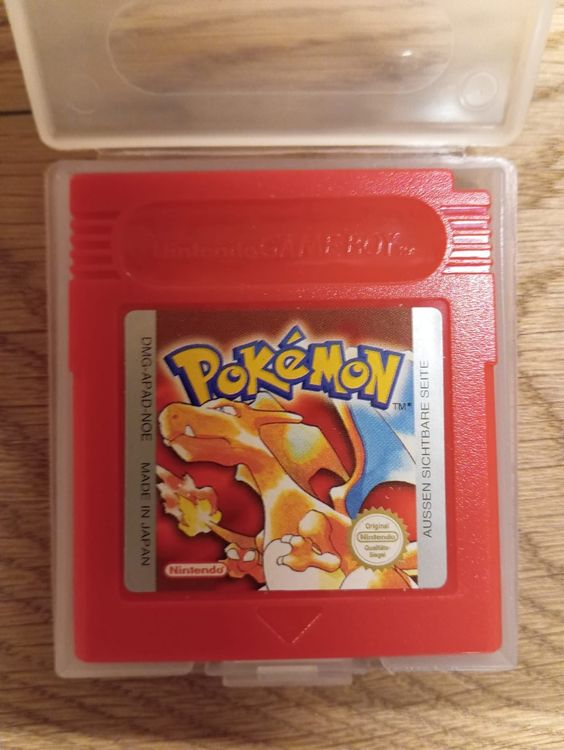 Pokemon Rot - Nitendo Gameboy Original (Gebraucht) in Rothenburg für ...
