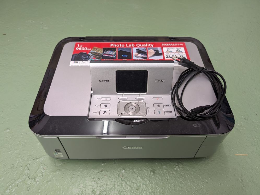 Canon Pixma MP640 Drucker mit Scanner (Gebraucht) in Kriegstetten für ...