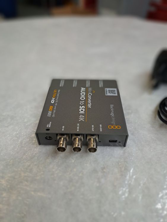Blackmagic Audio to SDI 4K (Gebraucht) in Illnau für CHF 76 – nur ...