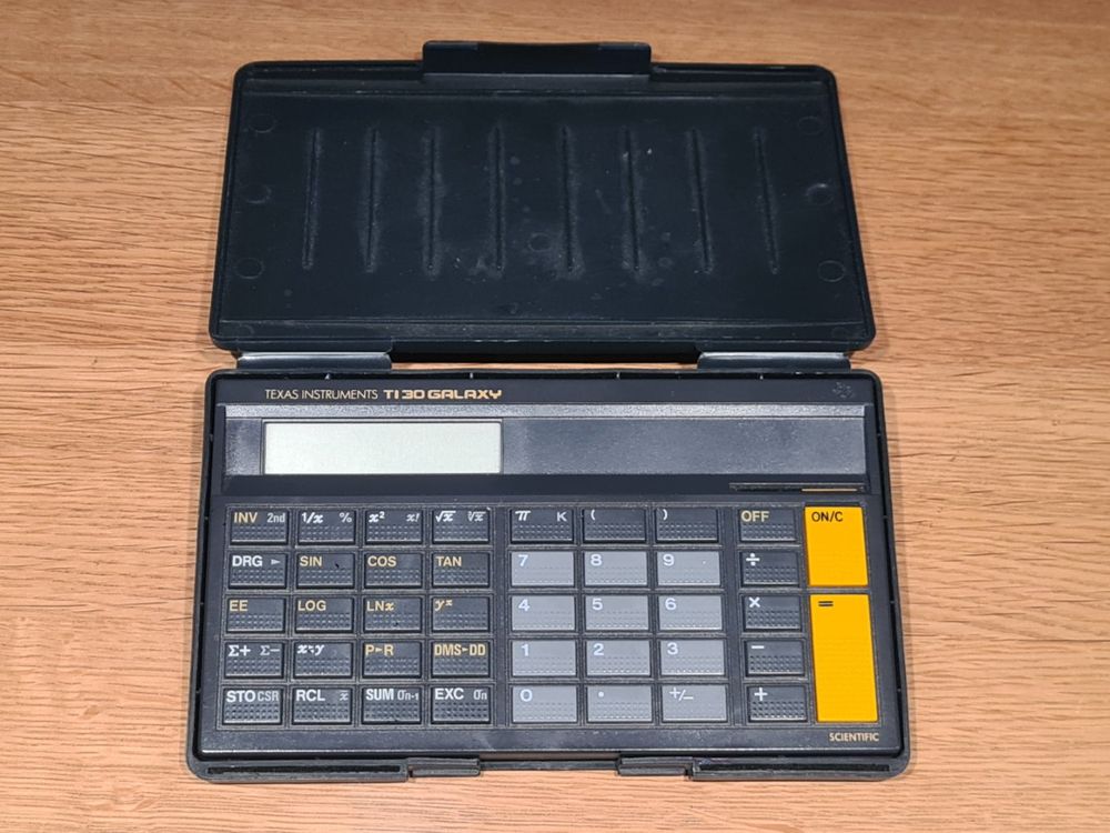 Vintage Texas Instruments TI-30 Galaxy Scientific Calculator (Gebraucht ...