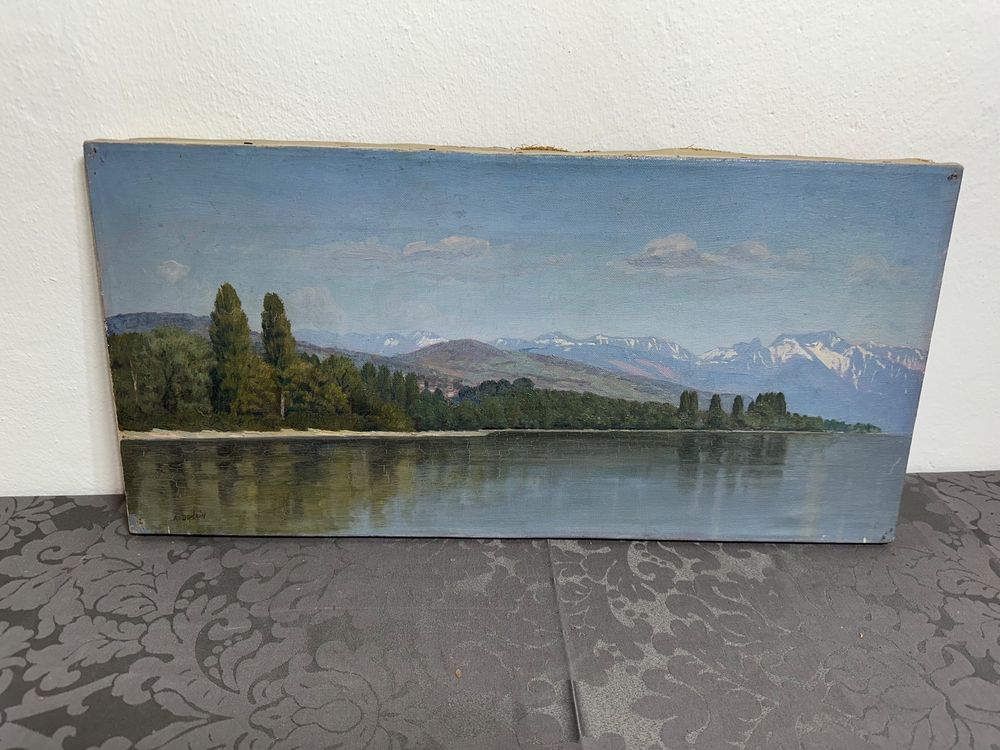 Albert DUPLAIN (1890-1978) Tableau peinture sur toile signé | Kaufen ...