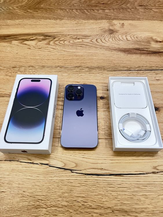 iPhone 14 Pro | 256 GB | Deep Purple (Neu (gemäss Beschreibung)) in Thun für CHF 710 – mit ...