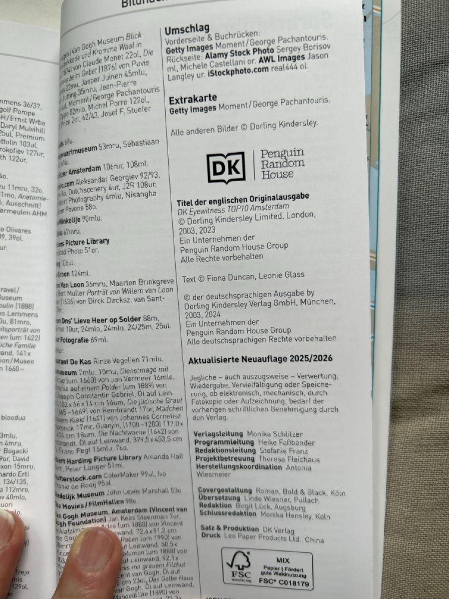 Amsterdam Reiseführer TOP 10, inkl. Karte, neuwertig! (Neu (gemäss ...