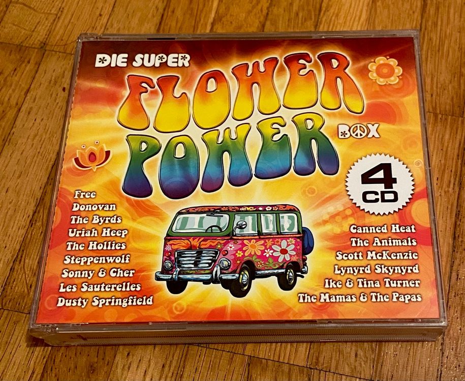 4 CDs Oldies Die Super Flower Power • 80 Songs (Gebraucht) in Luzern ...