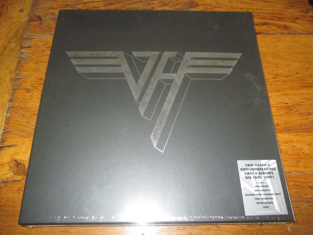 VAN HALEN'S Groundbreaking First 6 Albums On 180g Vinyl BOX (Neu und ...