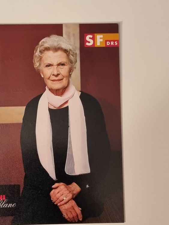 Anne-Marie Blanc Originalautogramm "Lüthi & Blanc" (Gebraucht) in Winterthur für CHF 8 – mit ...