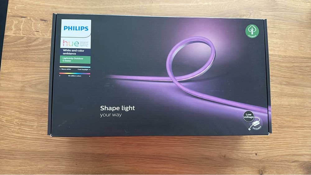 Philips Hue Lightstrip Outdoor 5m - Neu und Originalverpackt (Neu und originalverpackt) in ...