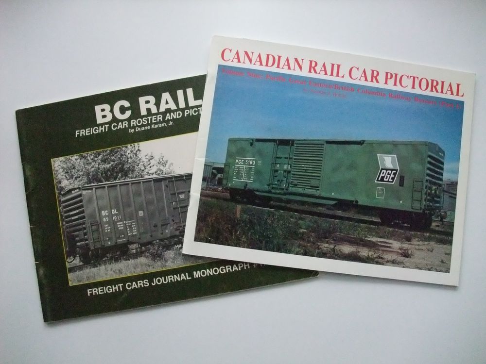 Canadian rail car pictorial #9 & BC Rail freight car roster (Gebraucht ...