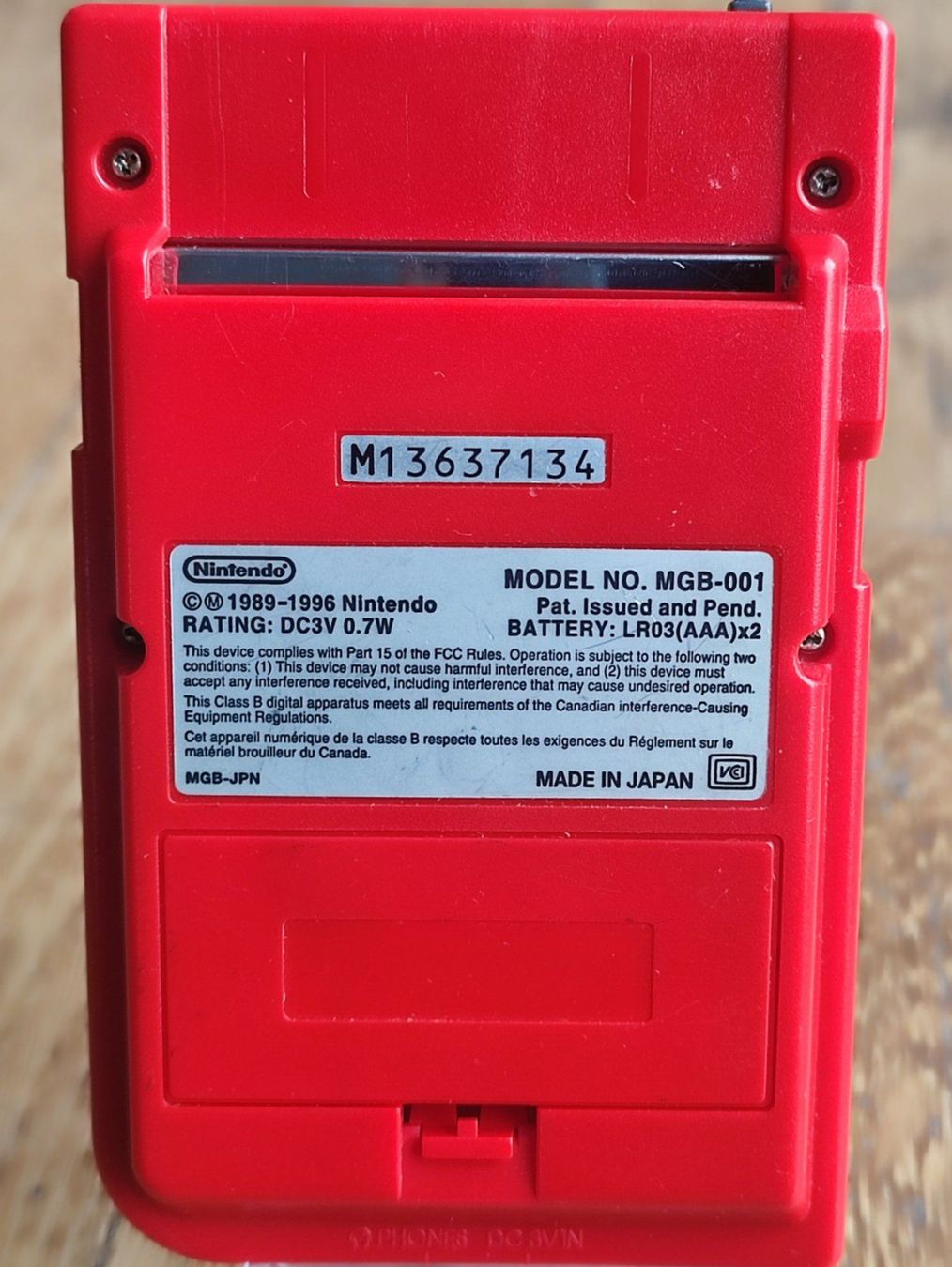 🔥Nintendo Game Boy Pocket - Red edition -ab 1.- ! 🔥 (Gebraucht) in ...