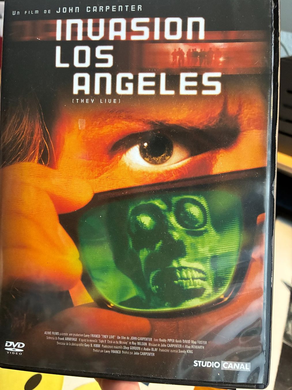 Invasion Los Angeles (1988, DVD, John Carpenter) (D'occasion) à Vevey ...