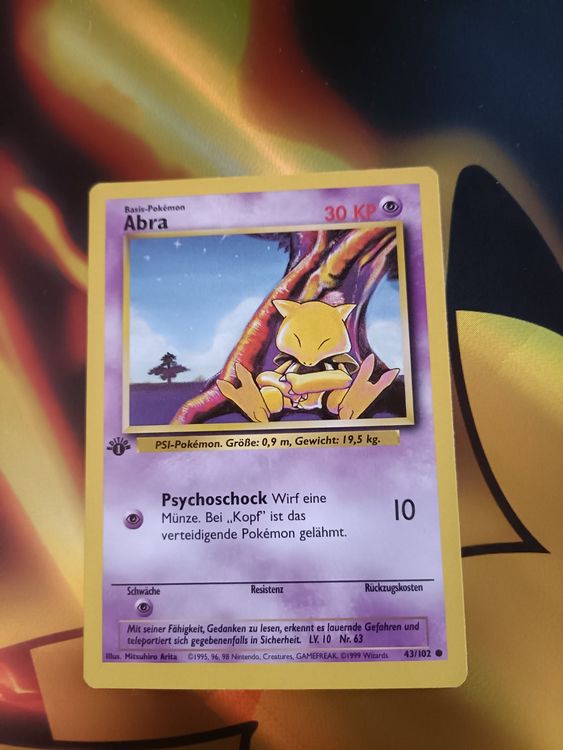 Abra 1. Edition aus Basis Set 43/102 | Kaufen auf Ricardo