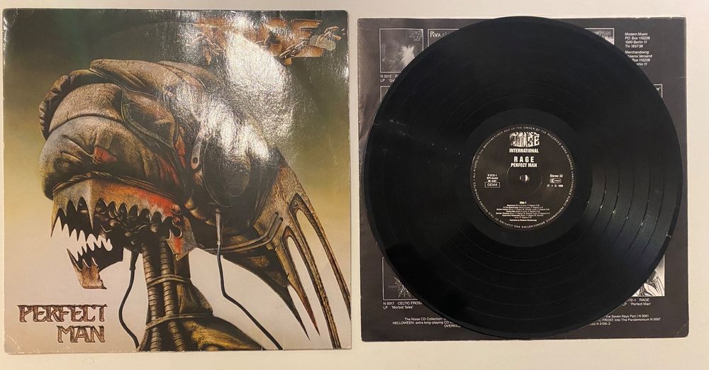 RAGE – Perfect Man 1988 Heavy Metal / Speed Metal helloween | Kaufen ...