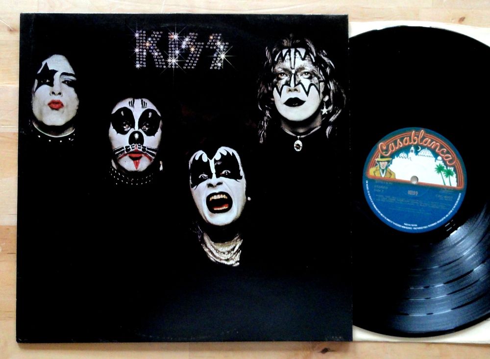 LP KISS same CASABLANCA UK 1974 KULTBAND neuwertig (Gebraucht) in ...