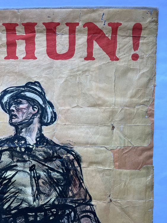 Affiche US « Halt the Hun!» 1918 Plakat WW1 | Kaufen auf Ricardo