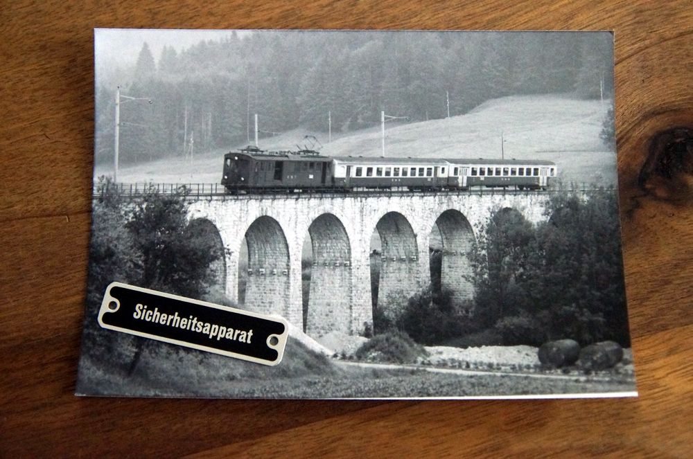 EBT/SMB Triebwagen auf Viadukt (Foto) (Gebraucht) in Schönenwerd für CHF 8 – mit Lieferung auf ...