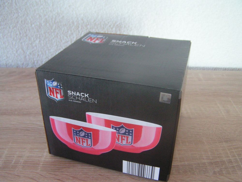 NFL American Football Snack-Schalen aus Keramik 2 Stk.!!! | Kaufen auf ...