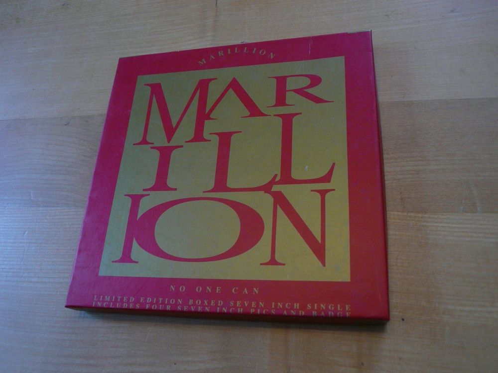MARILLION No One Can - 7" BOX SET (Neu und originalverpackt) in ...