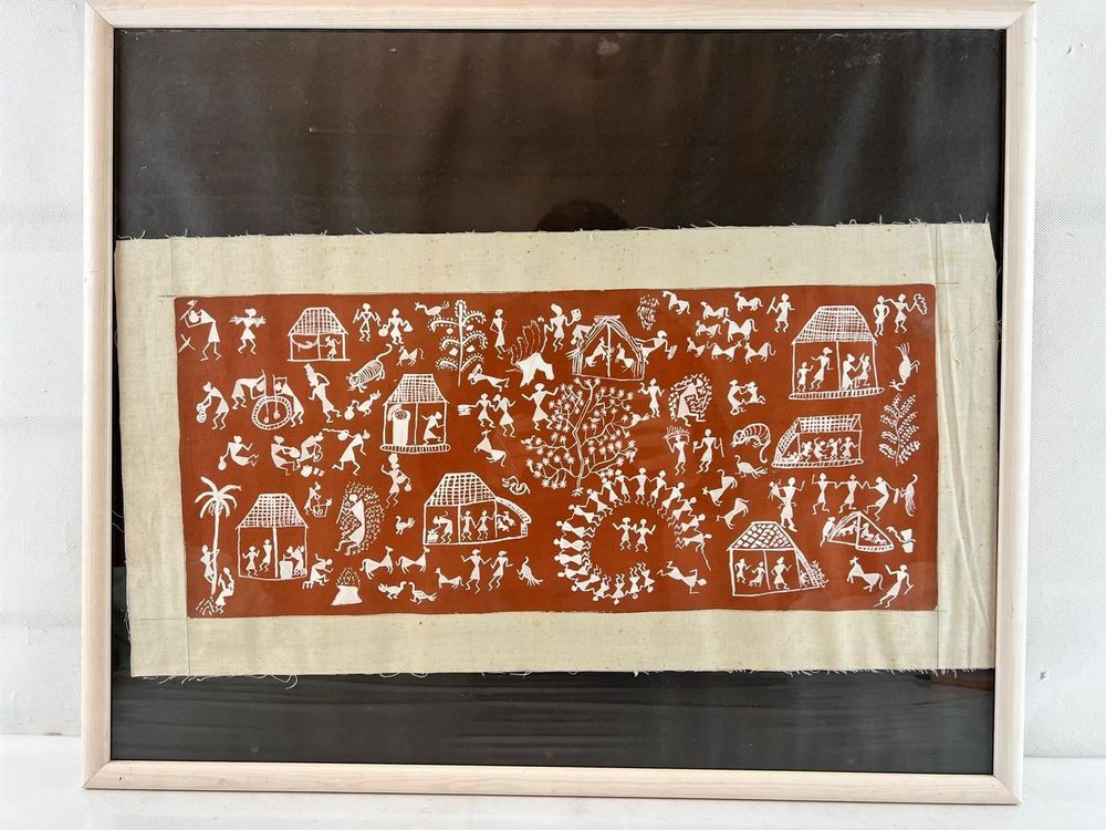 Malerei auf Stoff Schwerleserlig sig. | Kaufen auf Ricardo