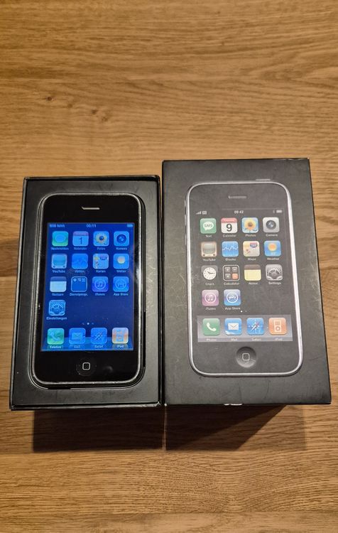Apple iPhone 3G – mit Originalverpackung – Sammlerstück (Gebraucht) in ...